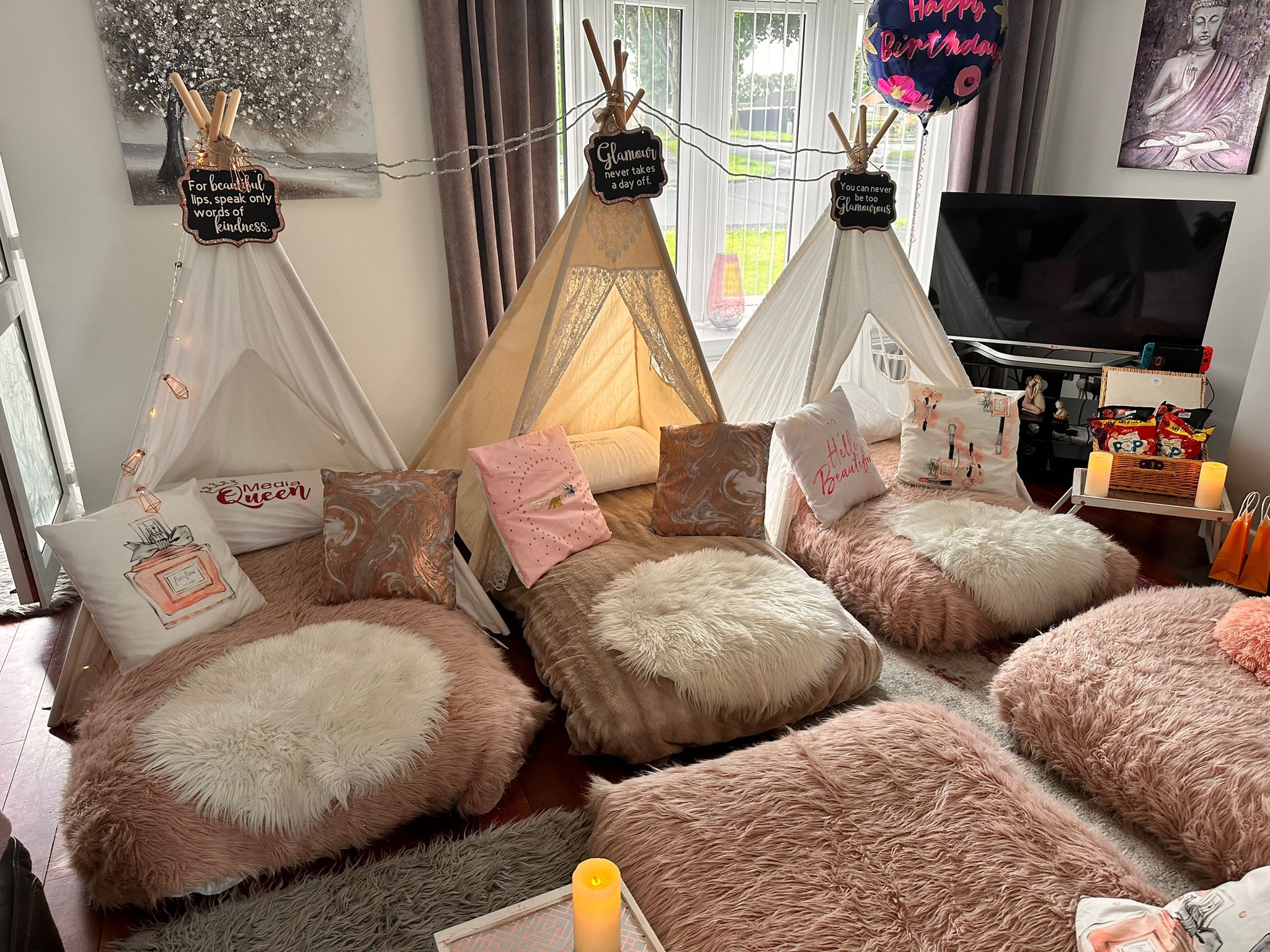 Teepee Hire Sleepovers - Glamping Slumber Parties